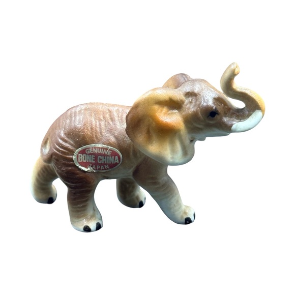 Vintage | Accents | Vintage Bone China Good Luck Elephant Figurine Made ...